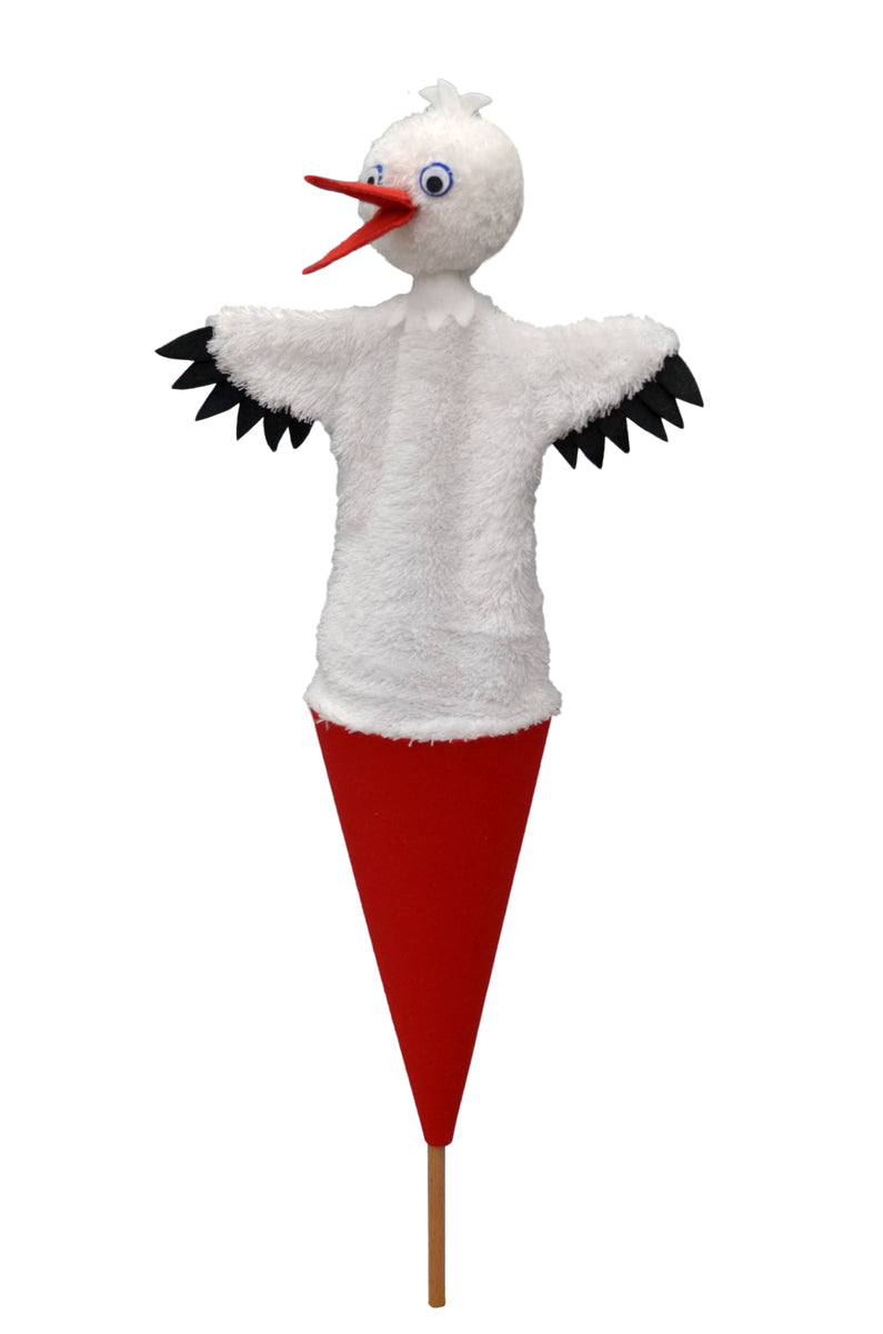 Stork Large Marotet - The World of Puppetles - Online Puppet Shop – Le ...